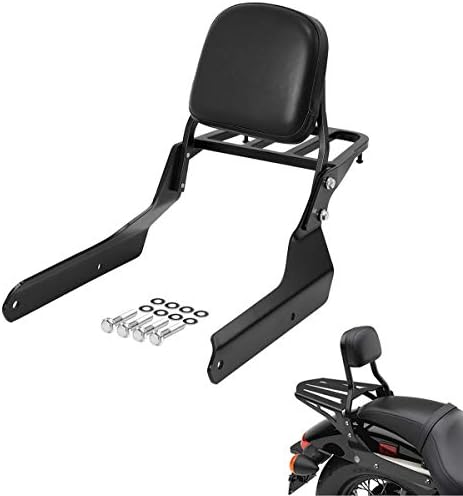 Amazon.com: Sissybar Backrest and Luggage Rack for Honda Shadow Aero ...