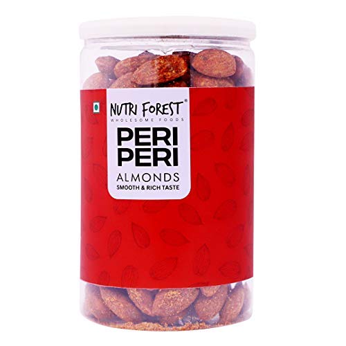 Nutri Forest Peri Peri Almonds Masala Roasted Badam- Best Offers on ...