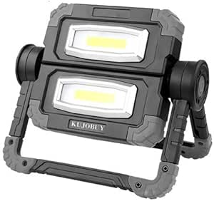 LED Work Light Rechargeable Portable Full Rotation Folding Hyper Tough ...