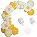 Amazon.com: 129 Pieces Daisy Balloon Arch Garland Kit Daisy Party ...