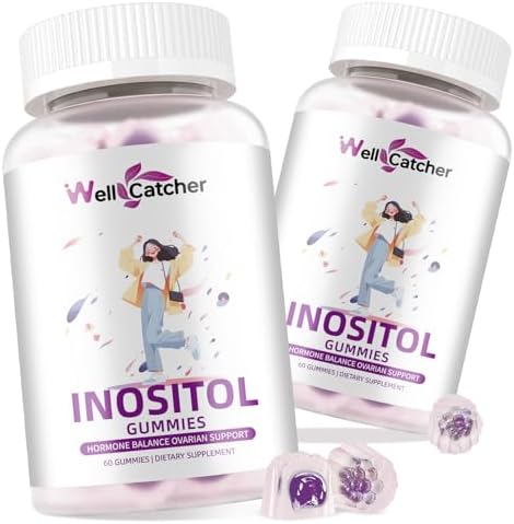 Amazon.com: Lazpowfi Myo-Inositol & D-Chiro Inositol,Inositol Gummies ...