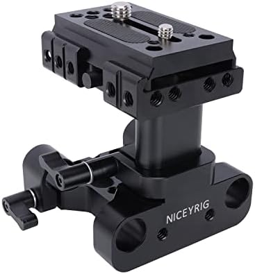 Amazon.com : NICEYRIG 15mm Riser Baseplate Quick Release for Manfrotto ...