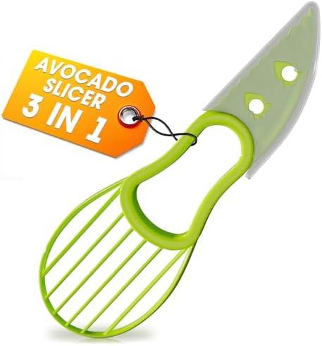Amazon.com: Avocado Slicer Tool 3 in 1 - Avocado Tool Avocado Peeler ...