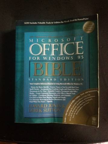 Buy Microsoft Office For Windows 95 Bible, Standard Ed Book Online at ...
