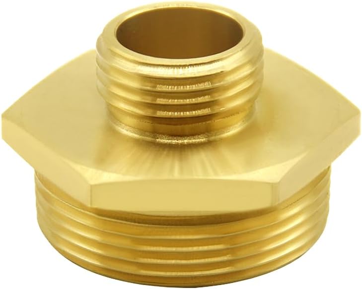 Amazon.com: PVC Garden Hose Adapter (Male 1.25" NPT x 3/4" GHT) for ...