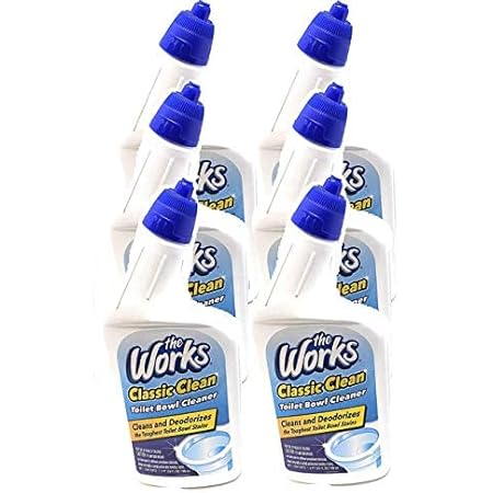 Amazon.com: the Works 33302WK Disinfectant Toilet Bowl Cleaner, 32 oz ...