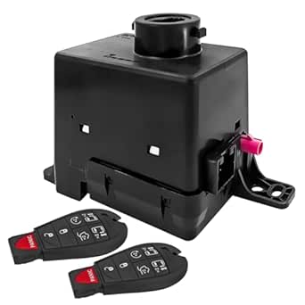 Amazon.com: JaoRop 68210156AB Ignition Node Module w/ 2 Keys Compatible ...