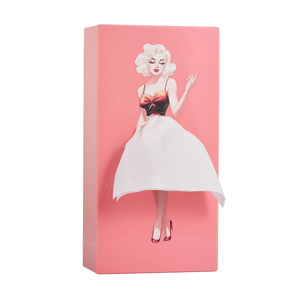 Amazon.com: Qywwss Skirt Tissue Box-Cute Tissue Box Holder-Creative ...