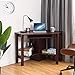 Amazon.com: IFANNY Corner Computer Desk, Triangle Corner Desk with ...