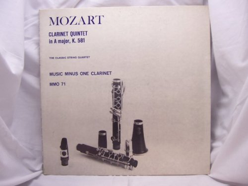 Amazon.com: Music Minus One - Clarinet Quintet in A Major, K 581 [Vinyl ...