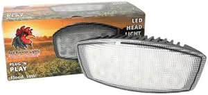 Amazon.com: Red Rooster LED Head Light - Flood Beam - 50W fits Kubota ...