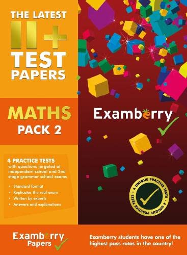 Examberry 11+ Maths Practice Papers - Pack 2 (2nd Edition): Version 2 ...