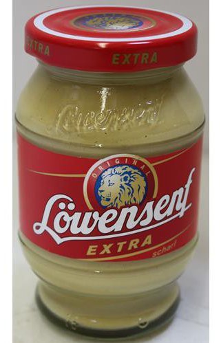 Amazon.com: Loewensenf Extra Hot German Mustard, 9.3 oz. : Grocery ...