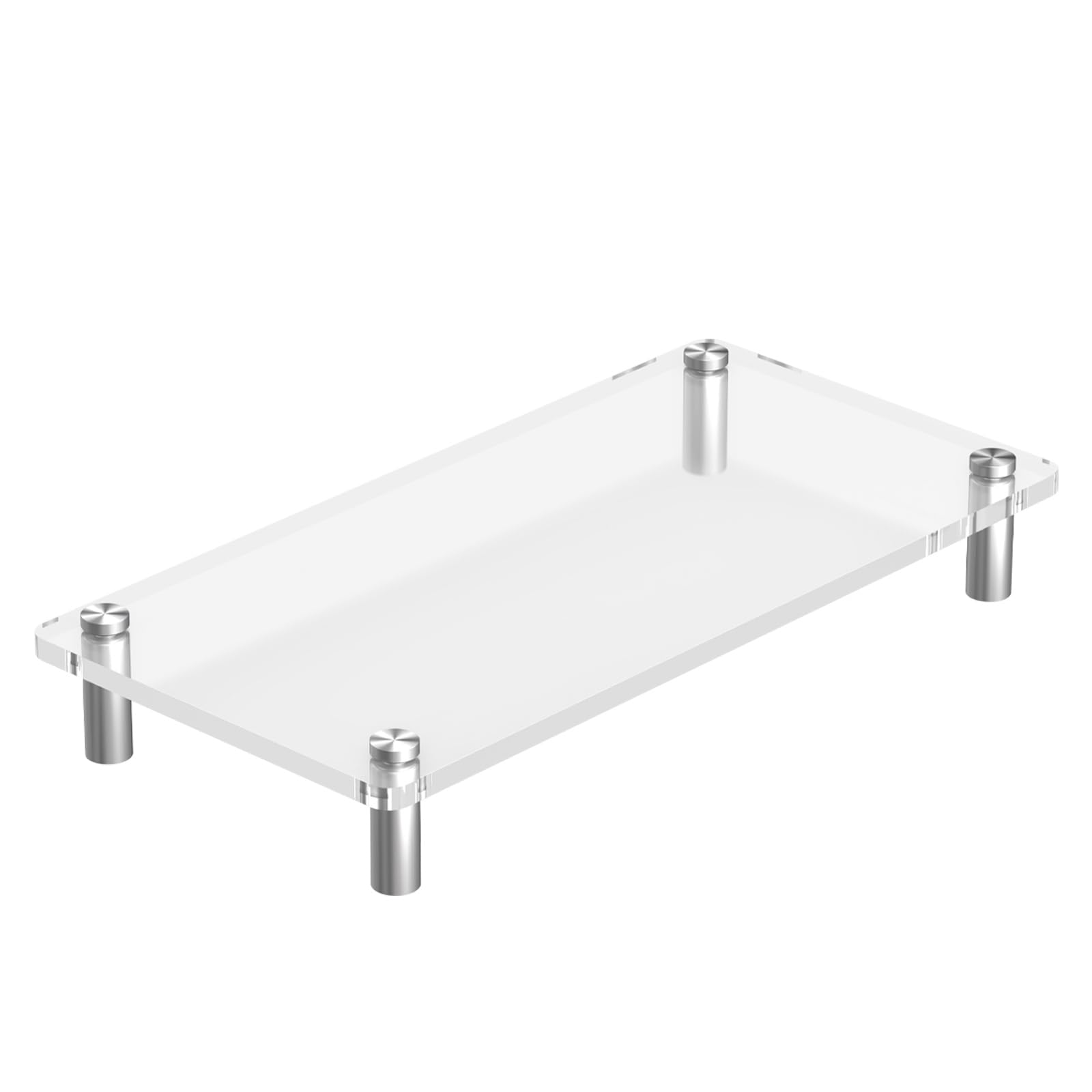 Acrylic Monitor Stand for Desk, Sturdy Acrylic Laptop Stand Acrylic ...