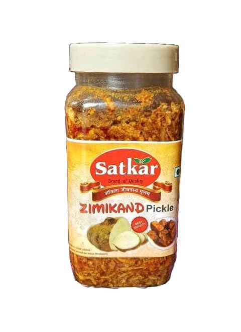 Zimikand Pickle Oal Pickle Homemade Oal Pickles/Jimikand Pickel - 500 ...