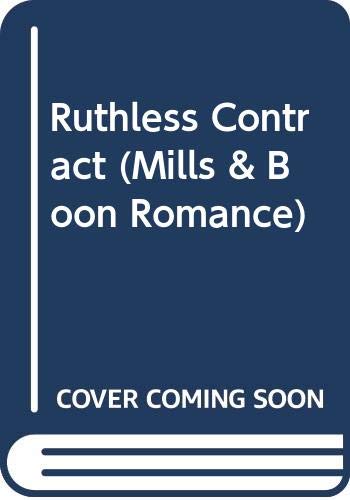 Ruthless Contract: Ross, Kathryn: 9780263790733: Amazon.com: Books