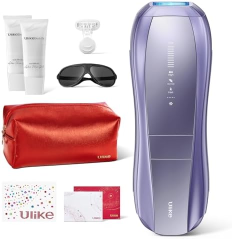 Amazon.com: Ulike Laser Hair Removal, Air 10 IPL Hair Removal Device with Ice Cooling, Dual ...