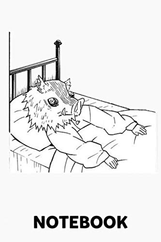 Amazon.co.jp: Depressed Inosuke -Kimetsu No Yaiba- Notebook: (110 Pages ...