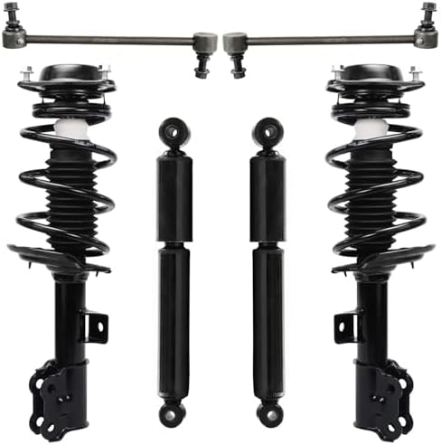 Amazon.com: Detroit Axle - 6pc Front Struts Shocks Kit for 2011-2016 ...