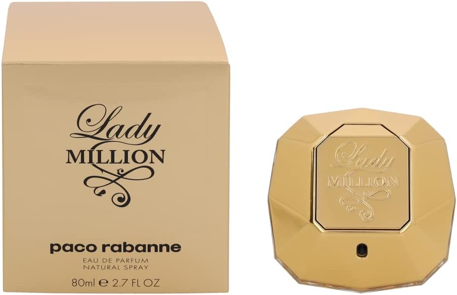Paco Rabanne Lady Million Eau de Perfume, 80ml : PACO RABANNE: Amazon ...