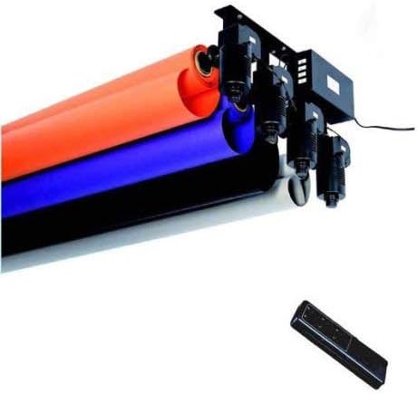 Amazon.com: Fotoconic 3 Roller Motorized Electric Wall Ceiling Mount ...