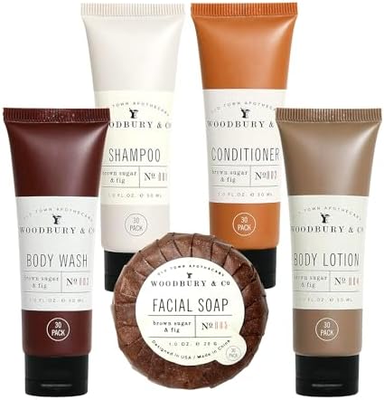Amazon.com : Guestsupply Kits 8-Piece with Travel Size TSA Compliant ...
