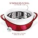 Amazon.com: Pinnacle Large Insulated Casserole Dish with Lid 3.6 qt ...