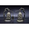 Amazon.com: Doanpusi Fengshui Vintage Small Dragon Bell Buddhist ...