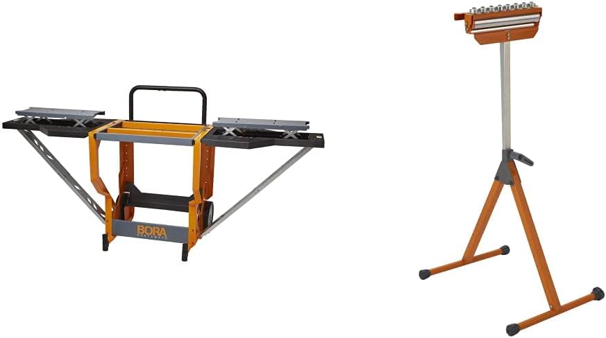 Bora Portamate PM-8000 Miter Saw Stand Work Station with Folding Wings ...