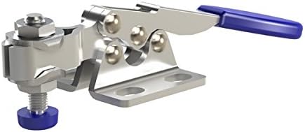 Clamp-Rite 14051CR Horizontal Handle Toggle Clamp, Flanged Based, U-Bar ...