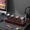 Amazon.com: ProCase Wooden Watch Display Case, 4 Slot Watch Display ...