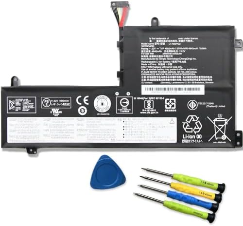 Amazon.com: Uniwings L17M3PG2 Laptop Battery Replacement for Lenovo ...