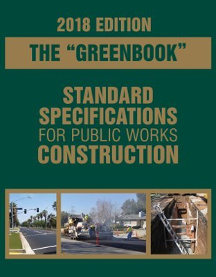 2018 Greenbook: Standard Specifications for Public Works Construction ...