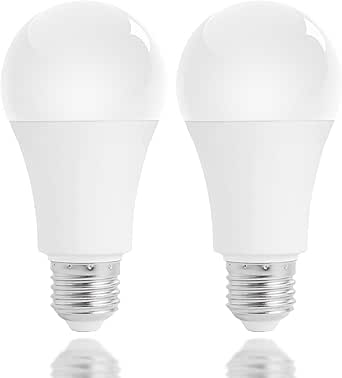 UNITEDLUX Radar Motion Sensor Light Bulbs, A19 12W (75 Watt Equivalent ...