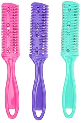 Amazon.com : Soft 'N Style Haircut Razor Comb, 3 Pack - Double Sided ...