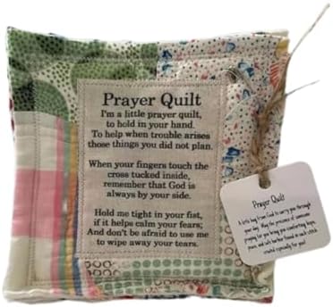 Handmade Sew Prayer Quilt Patch Individually Colorful Quilts Mini ...