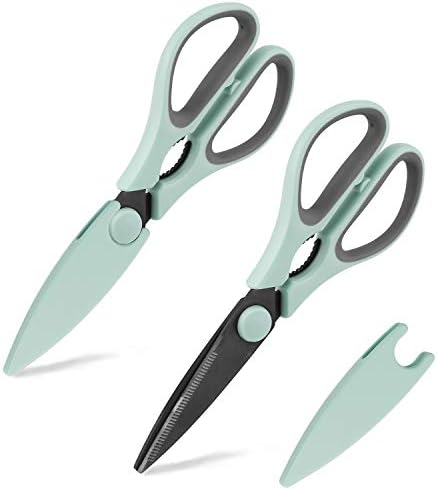 Asdirne Scissors, Kitchen Scissors with Sharp Stainless Steel Blades ...