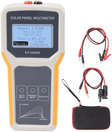 Amazon.com: Solar Panel Tester, EY1600W Photovoltaic Multimeter with ...