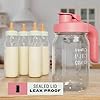 Amazon.com: County Line Kitchen Glass Breast Milk Pitcher with Lid ...