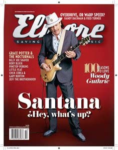 Elmore Magazine (Sept/Oct 2012) Carlos Santana: Amazon.com: Books