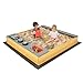 Amazon.com: HONEY JOY Kids Sandbox, 2 in 1 Cedar Bottomless Sand Pit ...