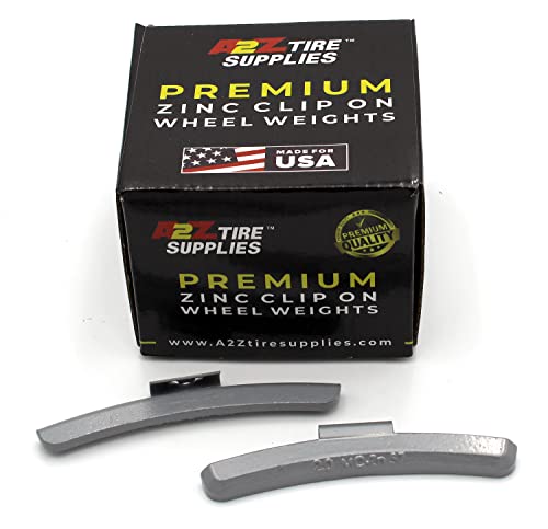 MC Series Hammer on ZINC Wheel Weights Coated (2.0 oz) Box of 25 pcs ...
