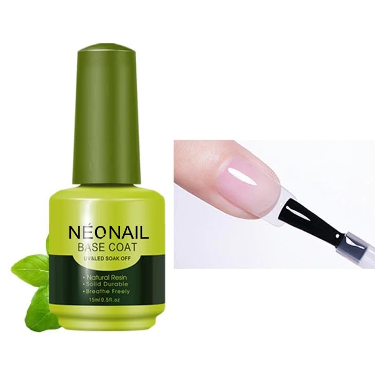 Buy NEONAIL No Wipe Base Coat 15ml for Gel Nail Polish Soak Off UV/LED ...