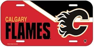 Amazon.com: Calgary Flames License Plate - License Plates : Automotive