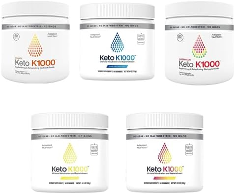 Amazon.com: Hi-Lyte Keto K1000 Electoryle Powder 5 Pack Bundle ...