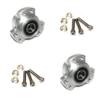 Amazon.com: Generic 2 - Front Wheel Billet Aluminum Hub with 5/8 I.D ...