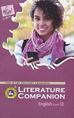 Bbc Literature Companion Class 12 (2019-2020 Edition) : Bbc: Amazon.in ...