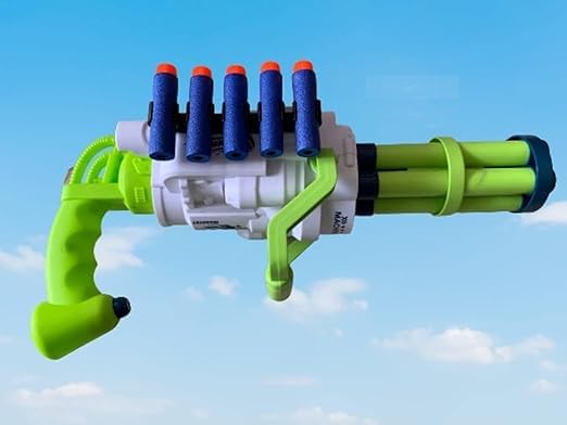 Kankodo Hot Fire Blaze Storm Foam Blaster Gun Toy, Safe and Long Range ...