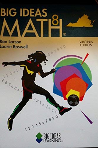 Big Ideas Math 8 (Virginia Edition, Blue): Ron Larson,Laurie Boswell ...