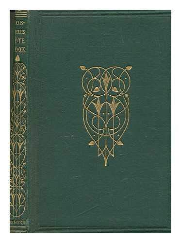 Boswell's note book, 1776-1777,: Recording particulars of Johnson's ...